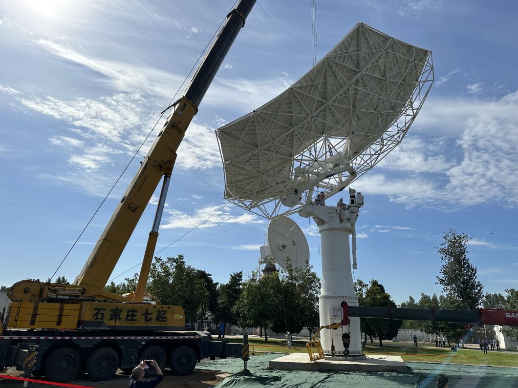 First SKA-Mid telescope production dish assembled in China | SKAO